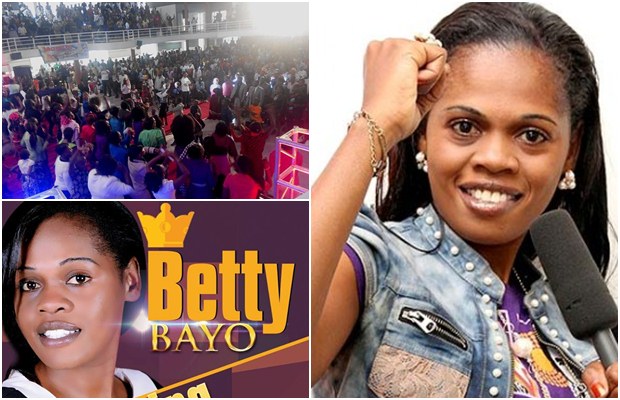 Thousands Of Kenyans Throng Betty Bayo's VCD Launch