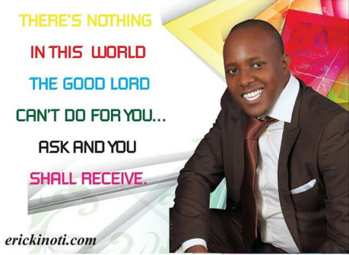 GOD Strengthened My VISION : Shade Systems Eric Kinoti Speaks On The ...